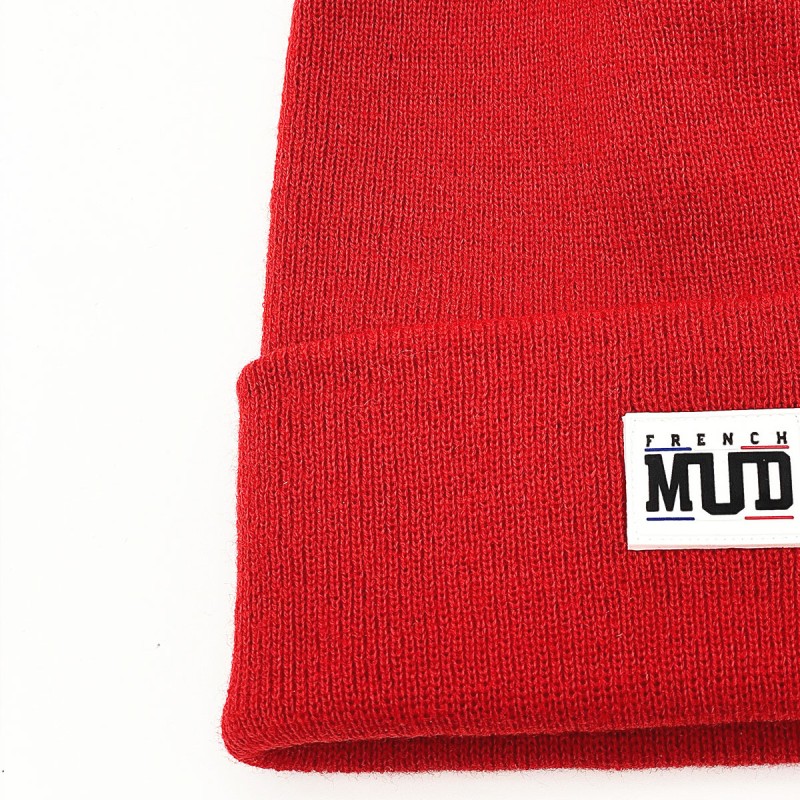 Bonnet French-MUD officiel Rouge Colère - Collection 2024